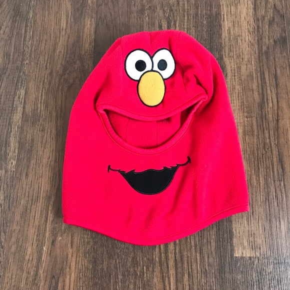 Sesame Street | Accessories | Elmo Sesame Street Full Face Mask Beanie ...